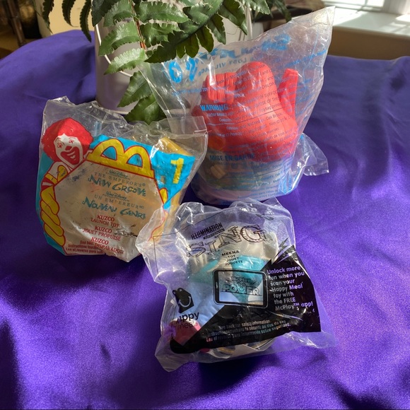 McDonald's | Toys | New3 Mcdonalds Kids Toys Mcplay Power Smurfs Disney ...